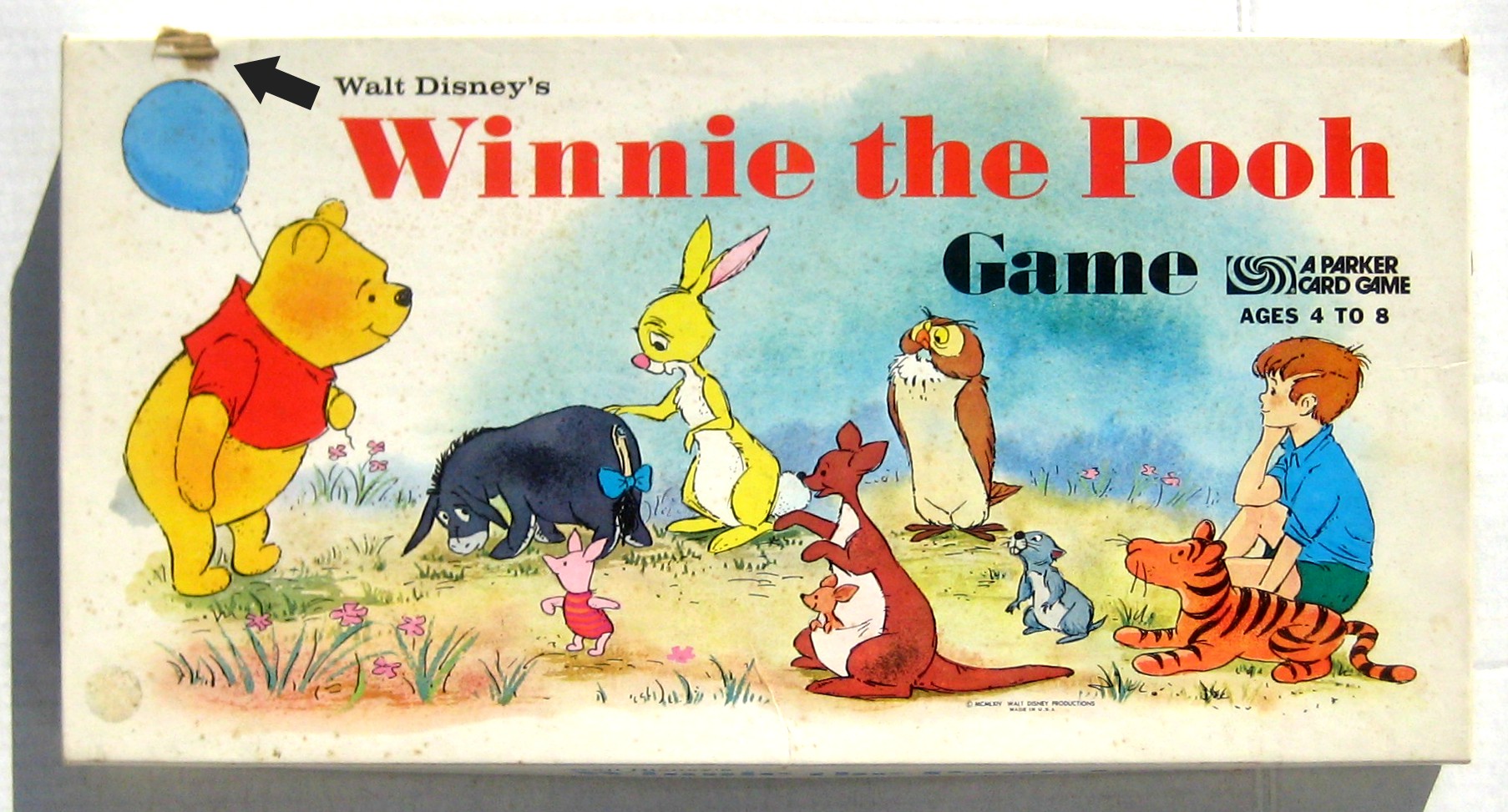 1964 Winnie the Pooh game Parker Brothers | Don's Game Closet